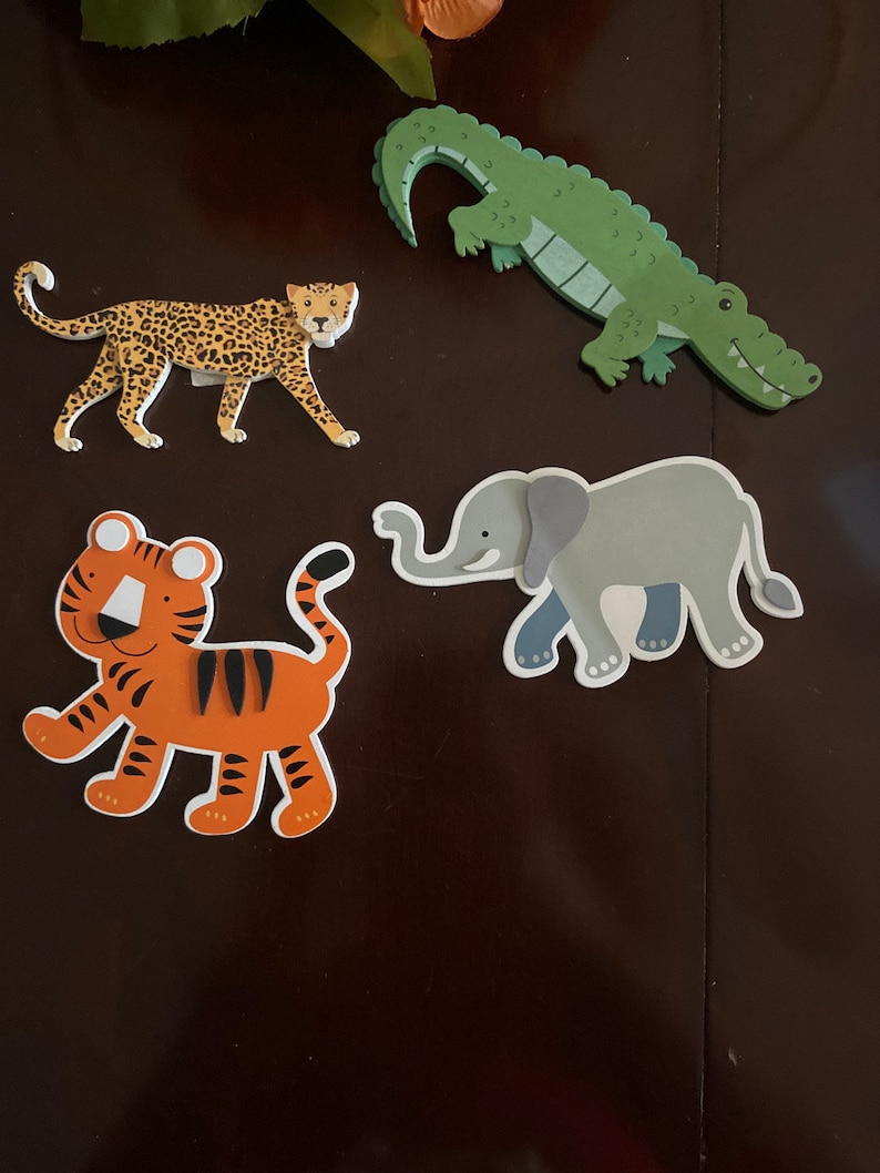 Safari Theme Hand Painted Letters | Etsy