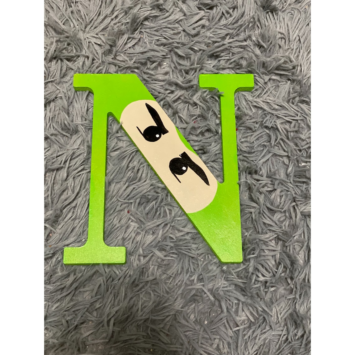 Ninja Theme Building Block Letters | Etsy