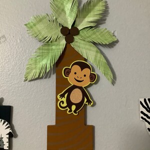 Jungle Theme Hand Painted Letters | Etsy