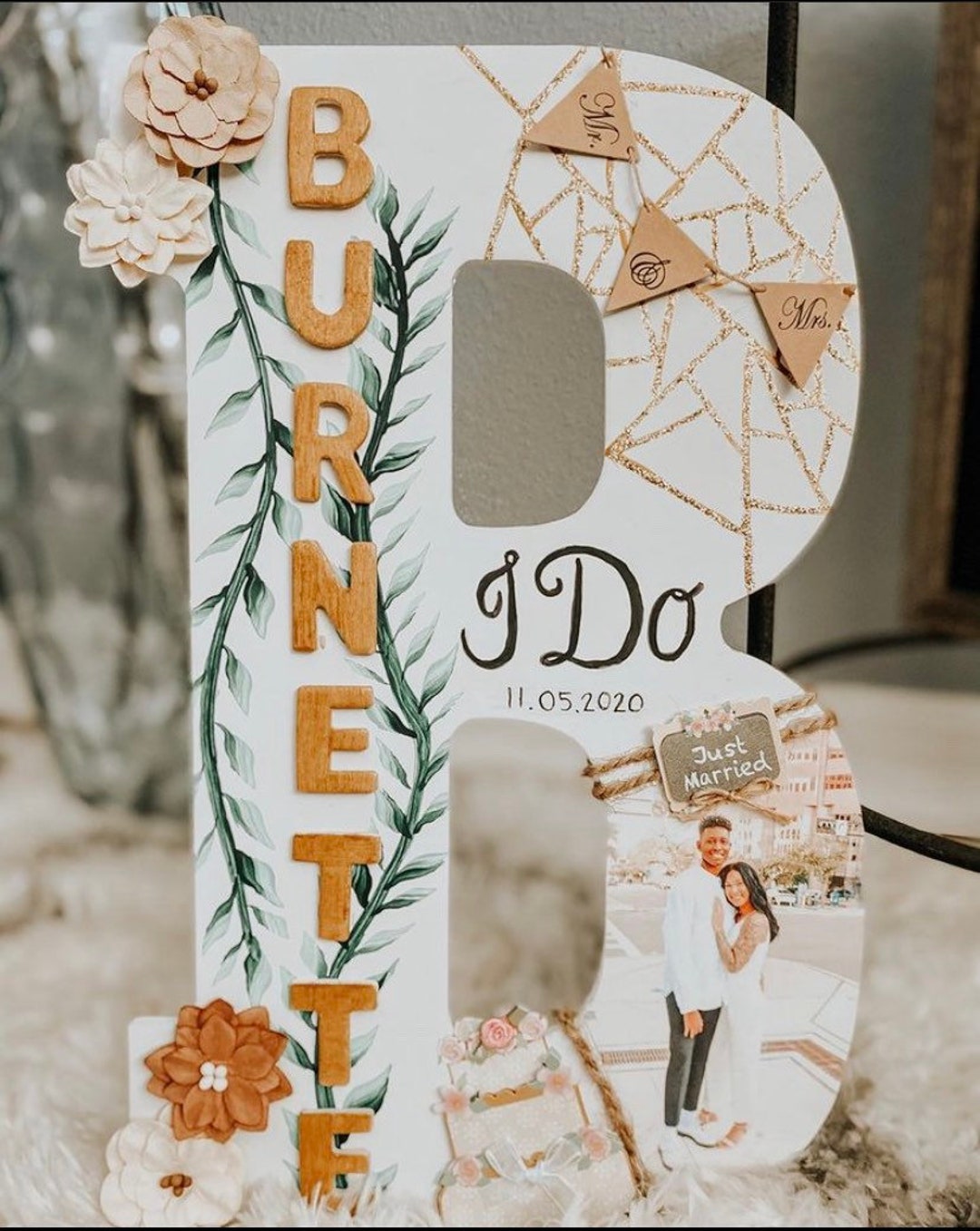Wedding Theme Letter - Etsy