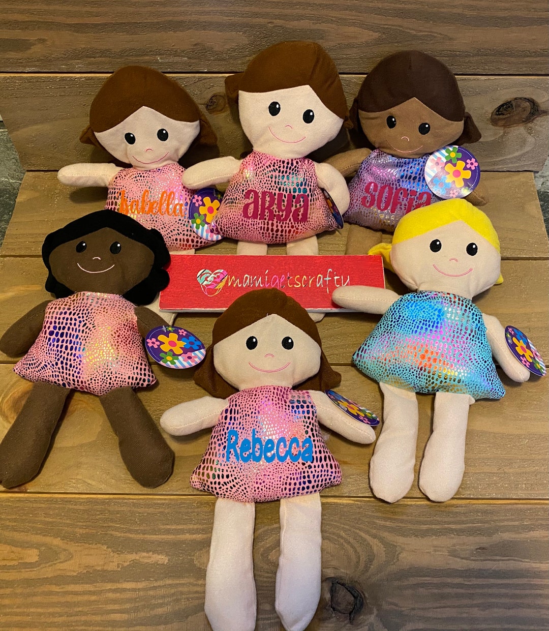 Personalized Doll Baby Doll Girls Gifts Personalized Plush Doll Ships ...