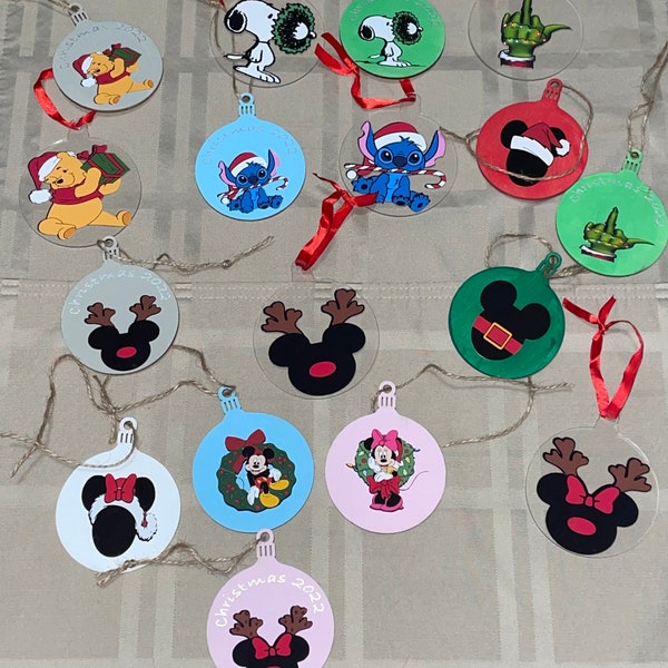 Character Ornaments - Etsy
