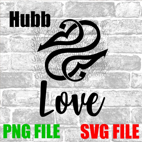 Hubb Love in English & Arabic Calligraphy SVG Digital | Etsy