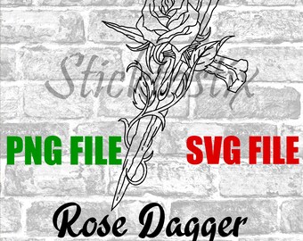 Dagger Cricut Svg - Etsy