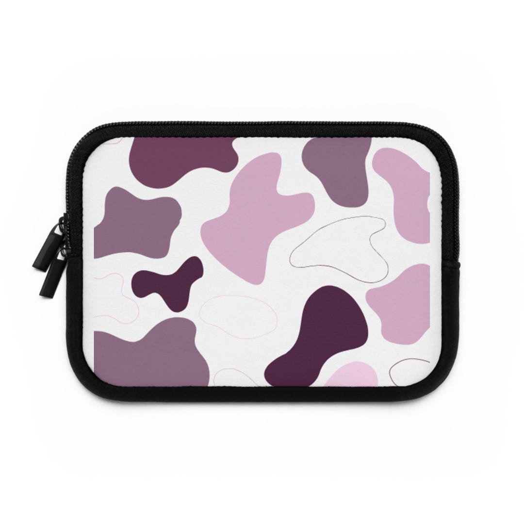Pink Camo Splatter Cow Print Laptop Sleeve Gift Idea - Etsy