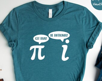 Get Real Be Rational Shirt - Etsy