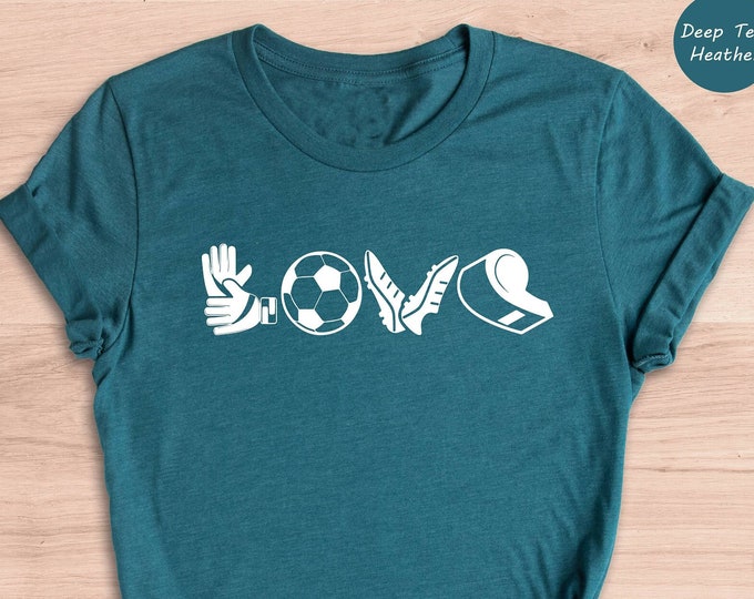 Retro Soccer T-shirt, Soccer Fan Shirt, Soccer Player Sweatshirt ...