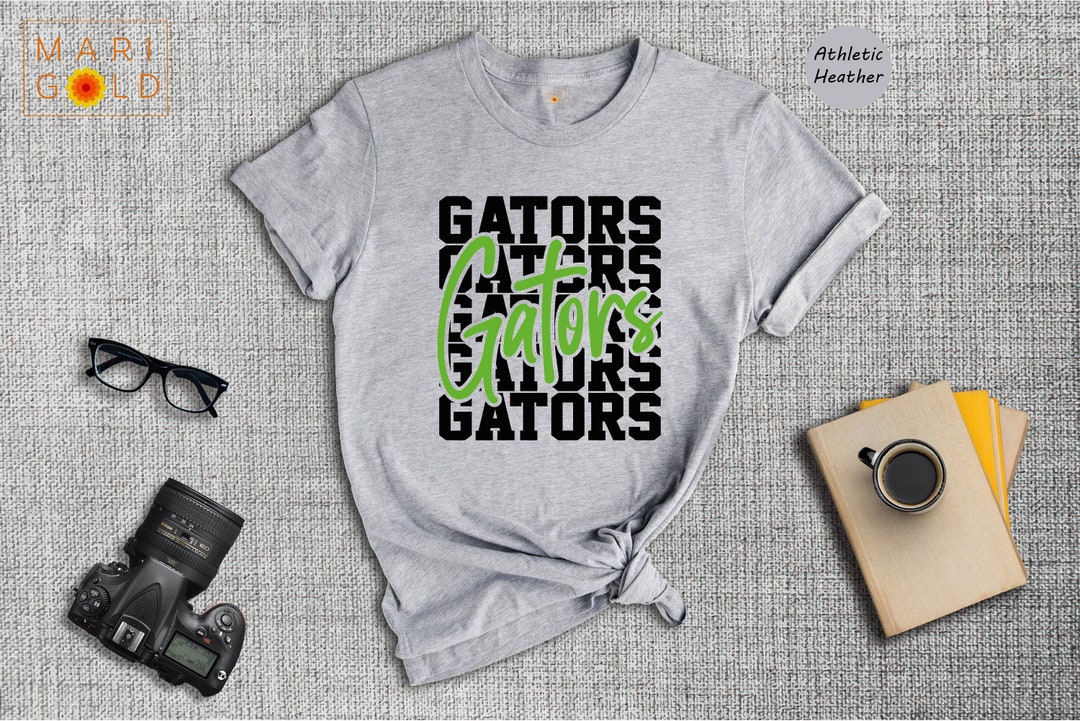 Team Mascot Shirt, Gators Team Shirt, Gators Football Shirt, Gators Fan ...