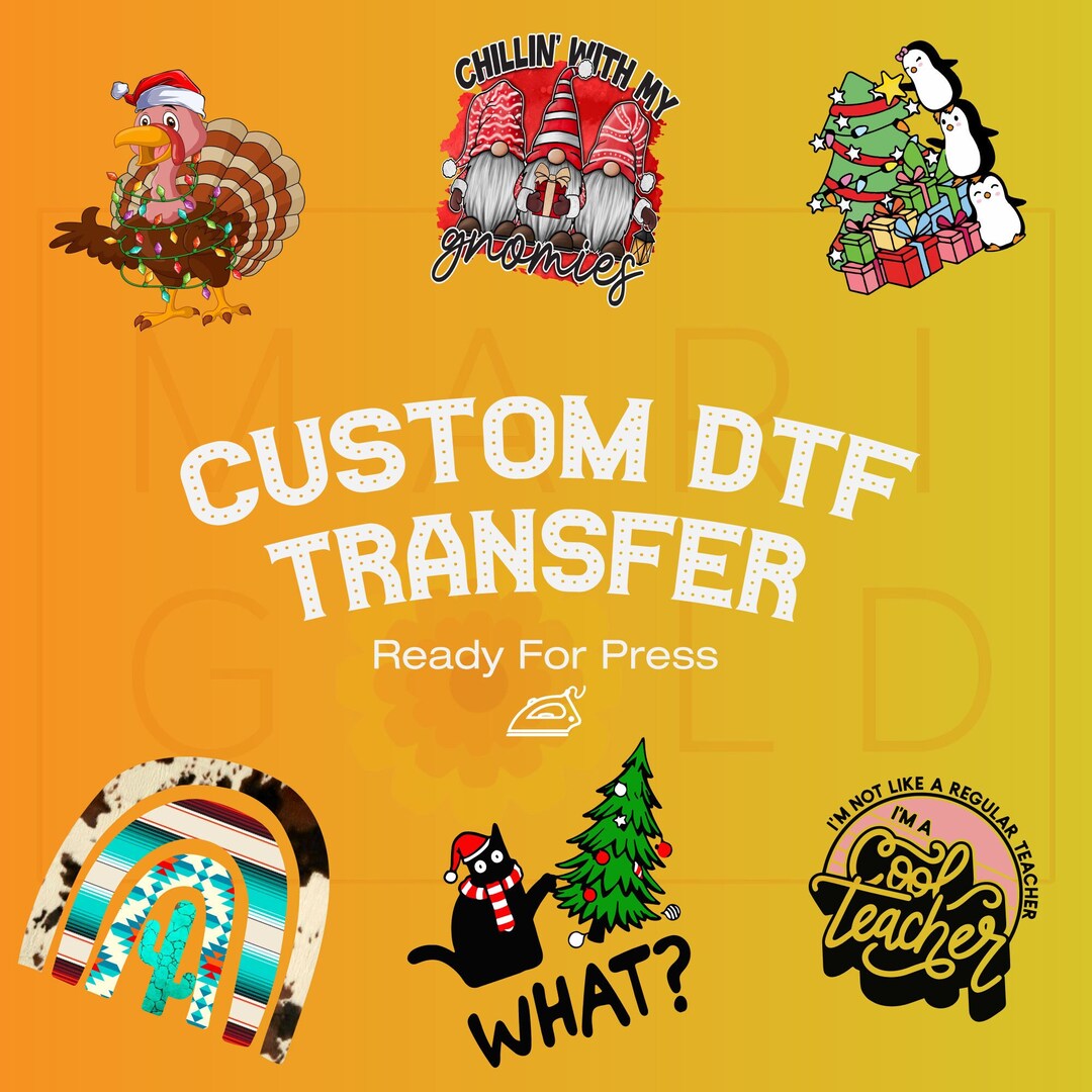 Custom DTF Print, Bulk Dtf Transfer, Ready to Press, Custom Heat Transfer, Wholesale Dtf Print ...