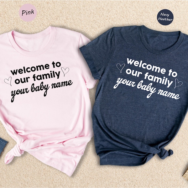 Personalized Baby Shower Shirt - Etsy