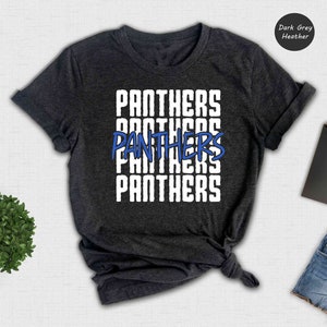 Team Mascot Shirt, Panthers Team Shirt, Panthers Team Spirit Shirt ...