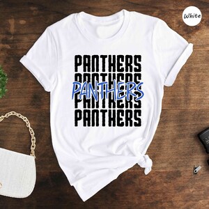 Team Mascot Shirt, Panthers Team Shirt, Panthers Team Spirit Shirt ...