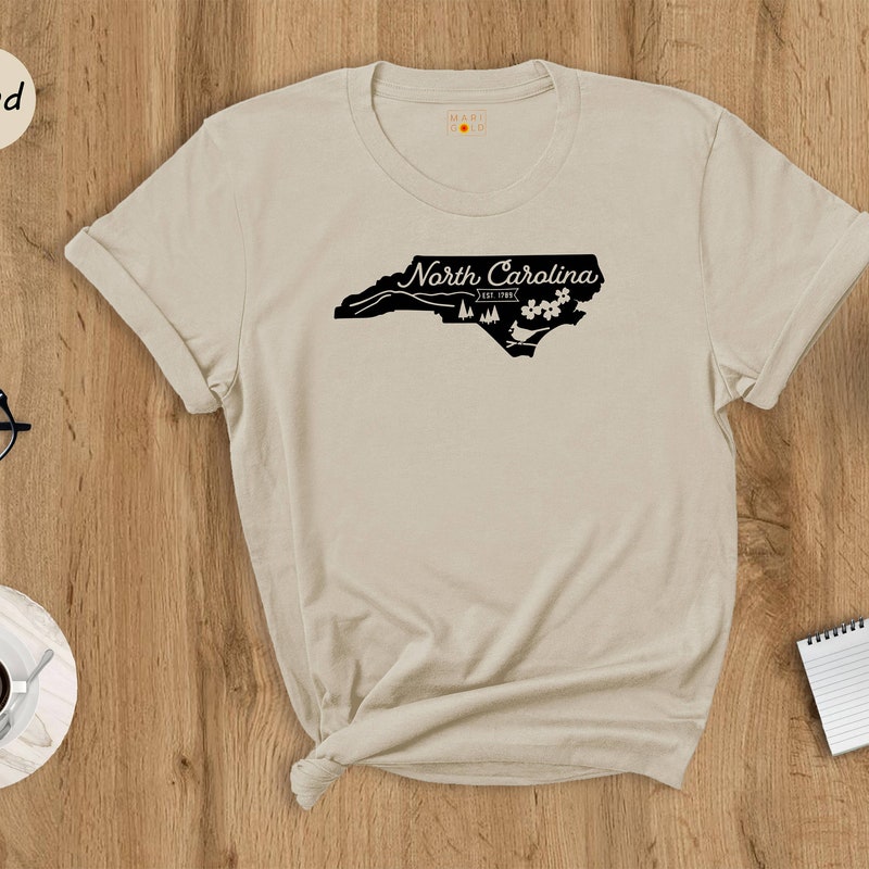 North Carolina Shirt - Etsy