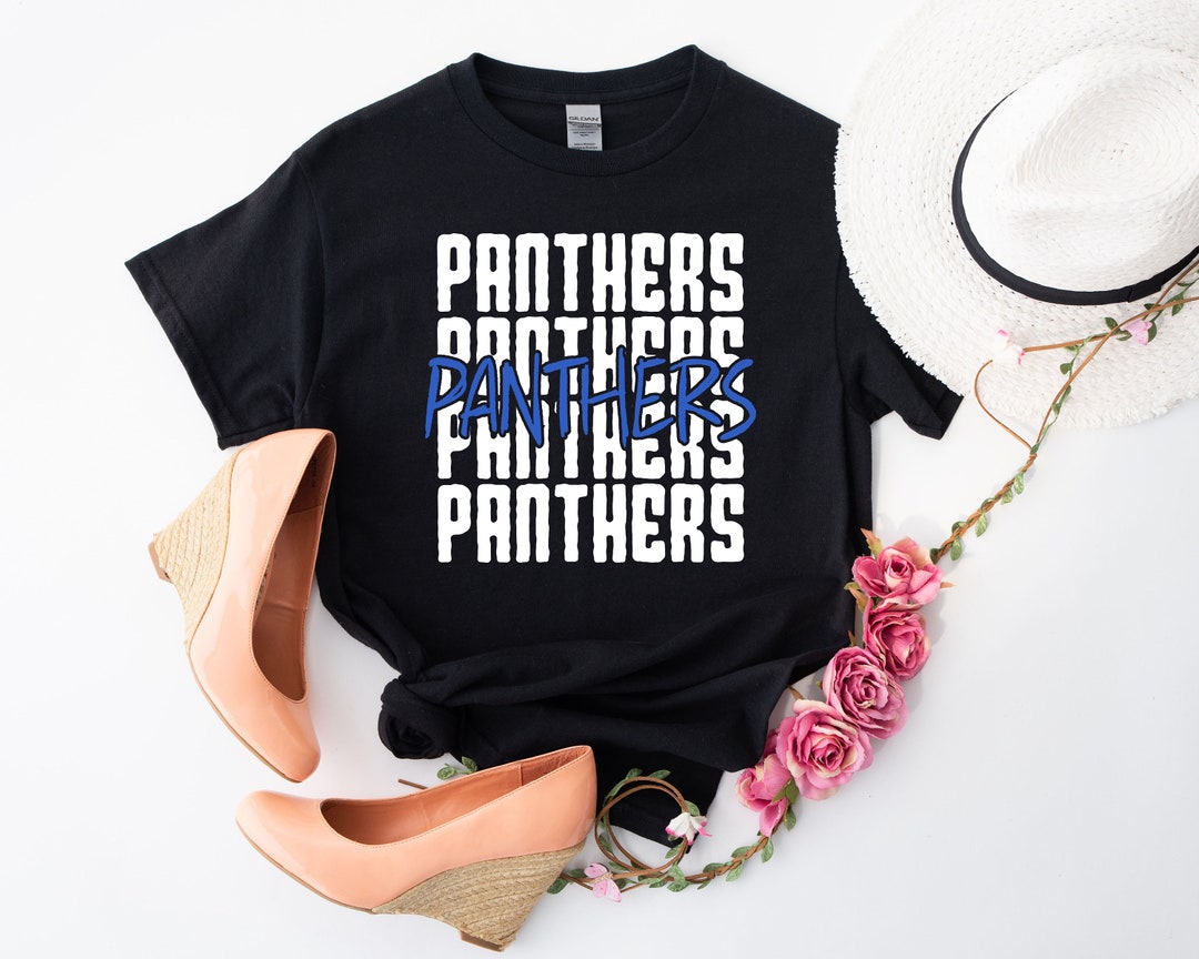 Team Mascot Shirt, Panthers Team Shirt, Panthers Team Spirit Shirt ...