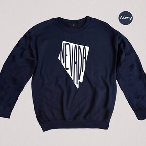 Nevada State Shirts, Nevada State Map Shirt, Nevada Travel Gifts ...