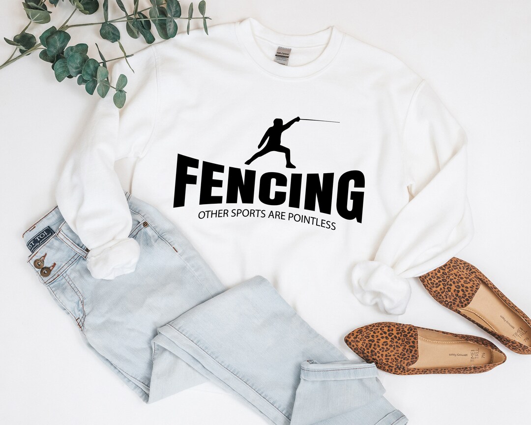 Fencing Sweatshirt, Fencing Team Sweater, Fencing Lover Sweatshirt ...