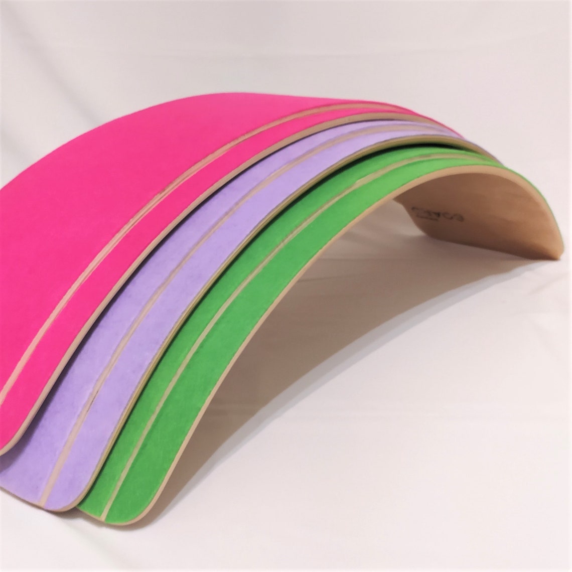 SAFE FOR FINGERS Rockerboard Balanceboard Wooden Rocker Board - Etsy