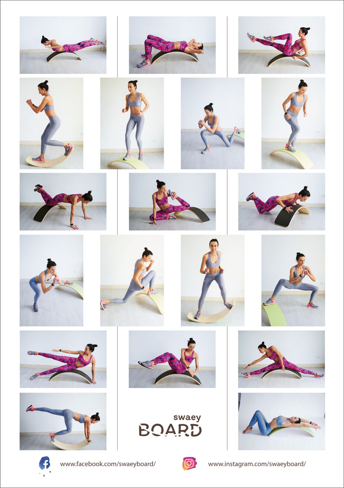 Rockerboard Balanceboard Swaeyboard Wooden Rocker Board Kids - Etsy