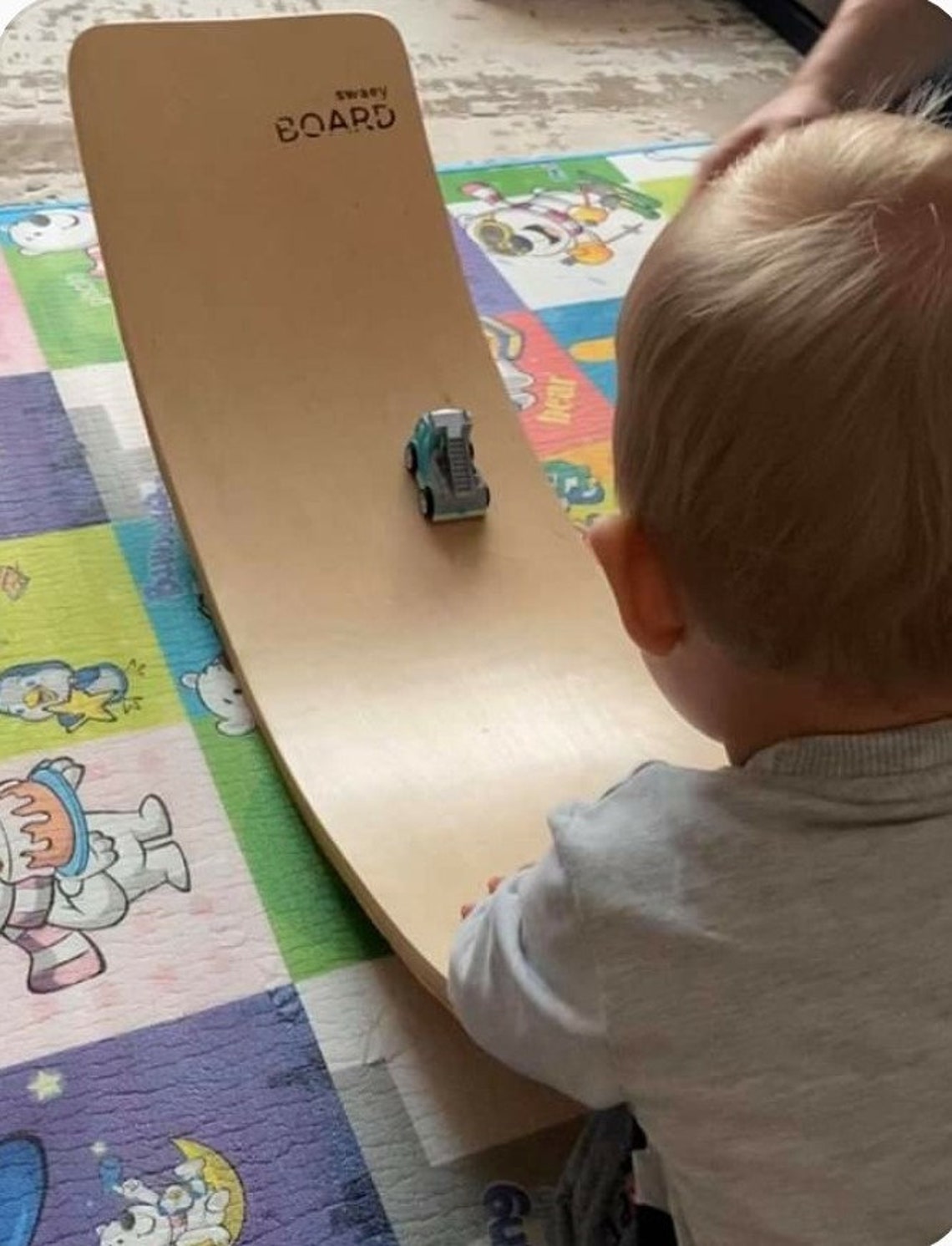 Rockerboard Balanceboard Swaeyboard Wooden Rocker Board Kids - Etsy