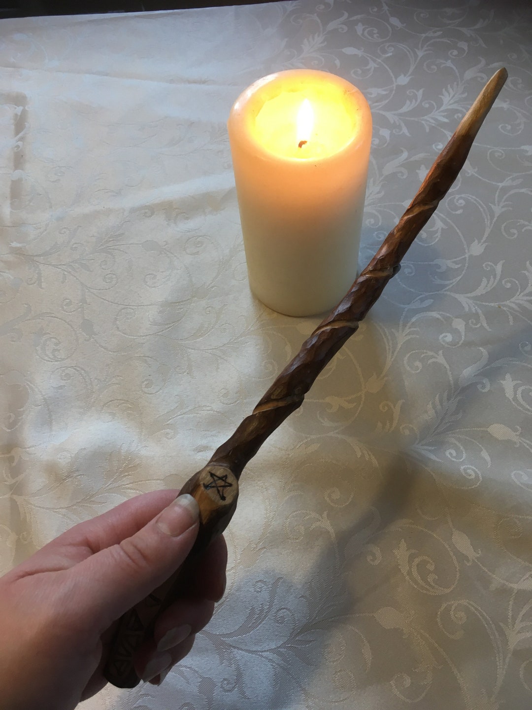 Cherry Wood Ritual Wand - Etsy