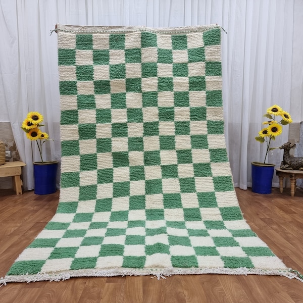 Checkered Rug - Etsy