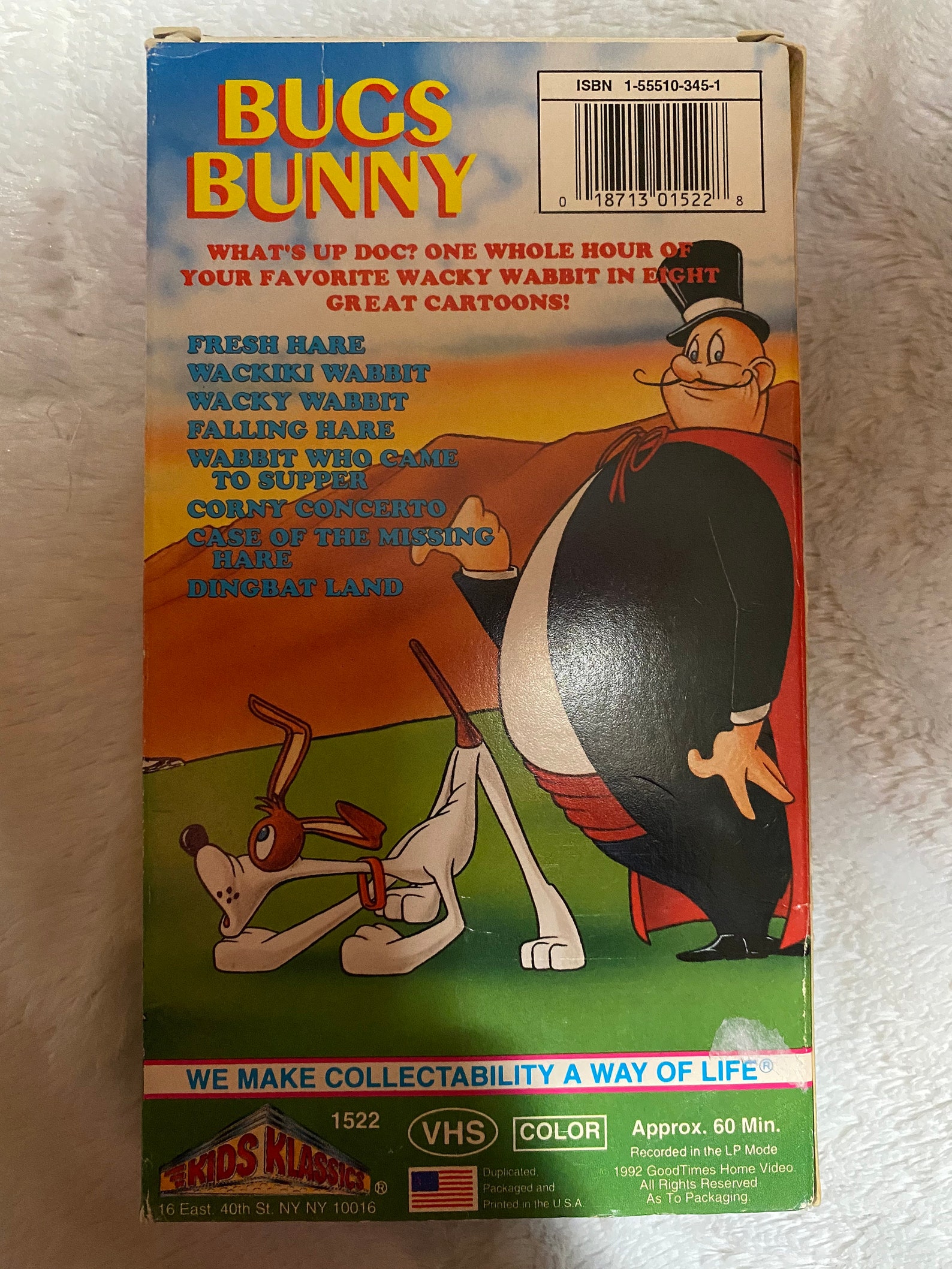 Bugs Bunny VHS Tape | Etsy