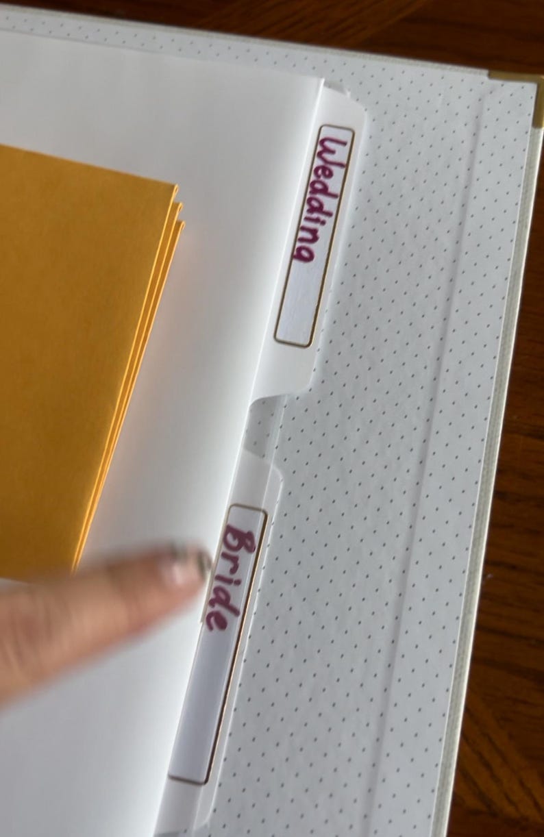 Wedding Planning Binder - Dummy Proof - Etsy
