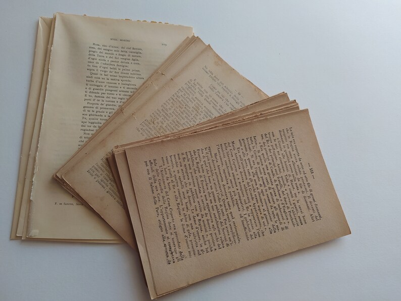 50 Pages of Vintage Books for Junk Journal, Scrapbooking, Paper Crafts ...