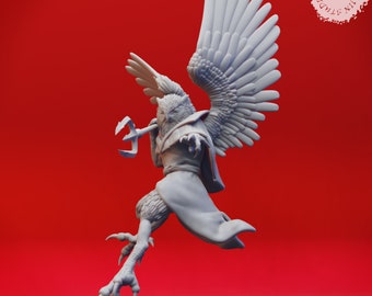 Owlin Monk Miniature - Etsy