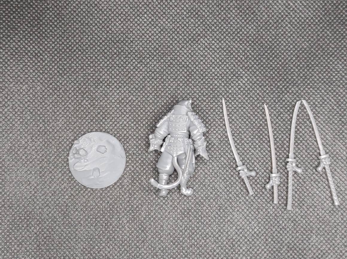 Tengashi Catfolk Samurai D&D Pathfinder Tabletop - Etsy