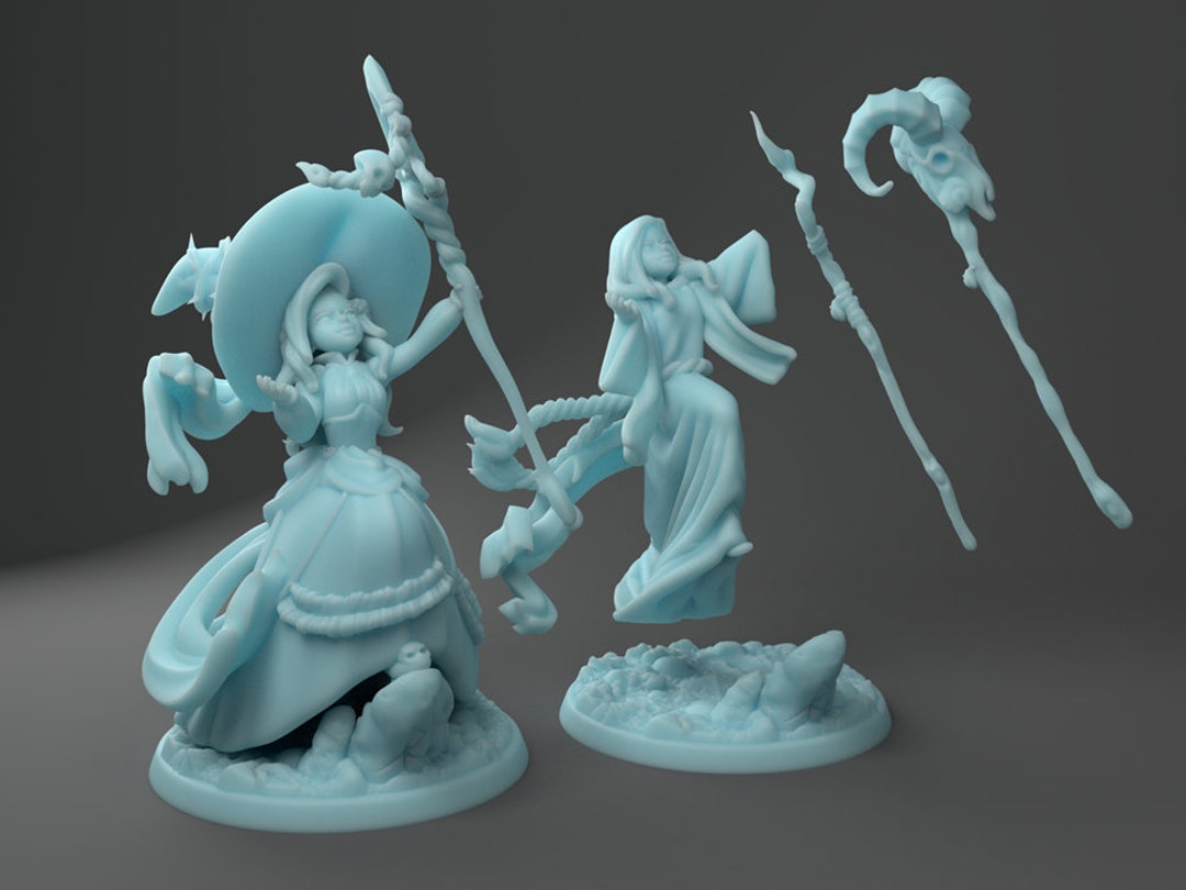 Human Necromancer Cultist Garry the Skeleton Tabletop Miniature D&D ...