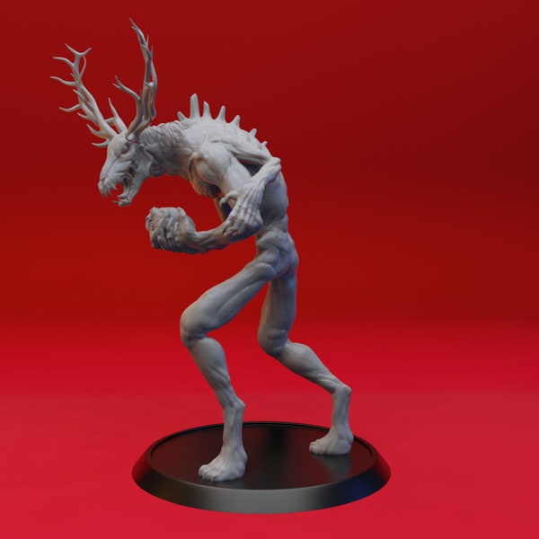 Wendigo Miniature - Etsy