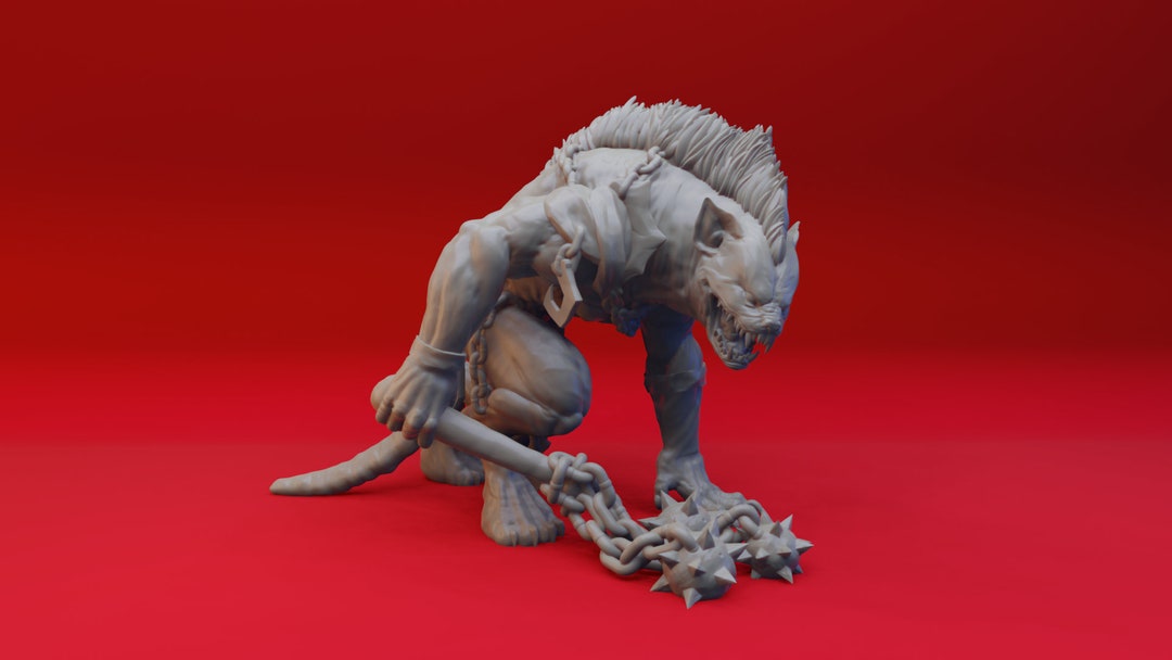 Yeenoghu the Demon Prince of Gnolls D&D Pathfinder Tabletop RPG - Etsy