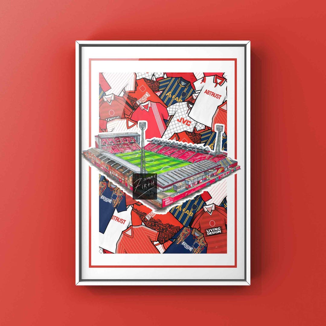 Aberdeen Inspired Stadium & Classics Jerseys Themed Poster Print - Etsy