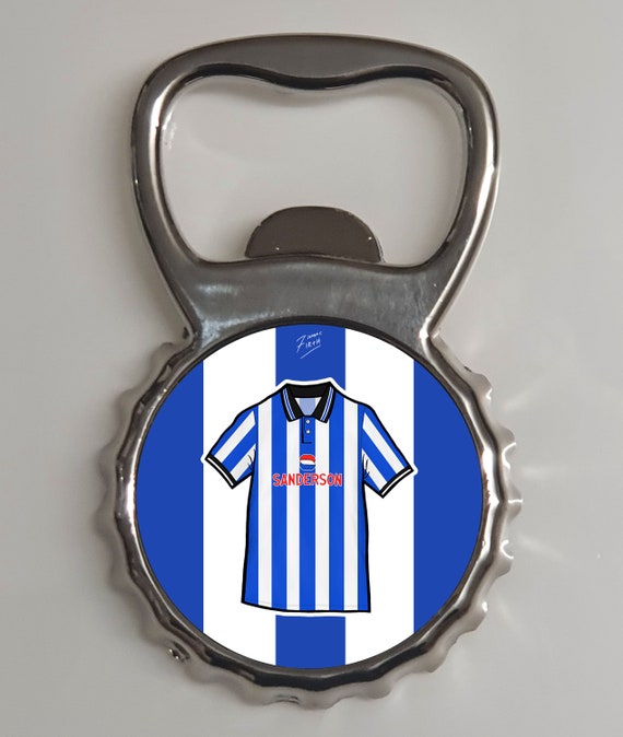 Sheff Wed 1997-99 Home Shirt Memorabilia Metal Bottle Opener - Etsy UK