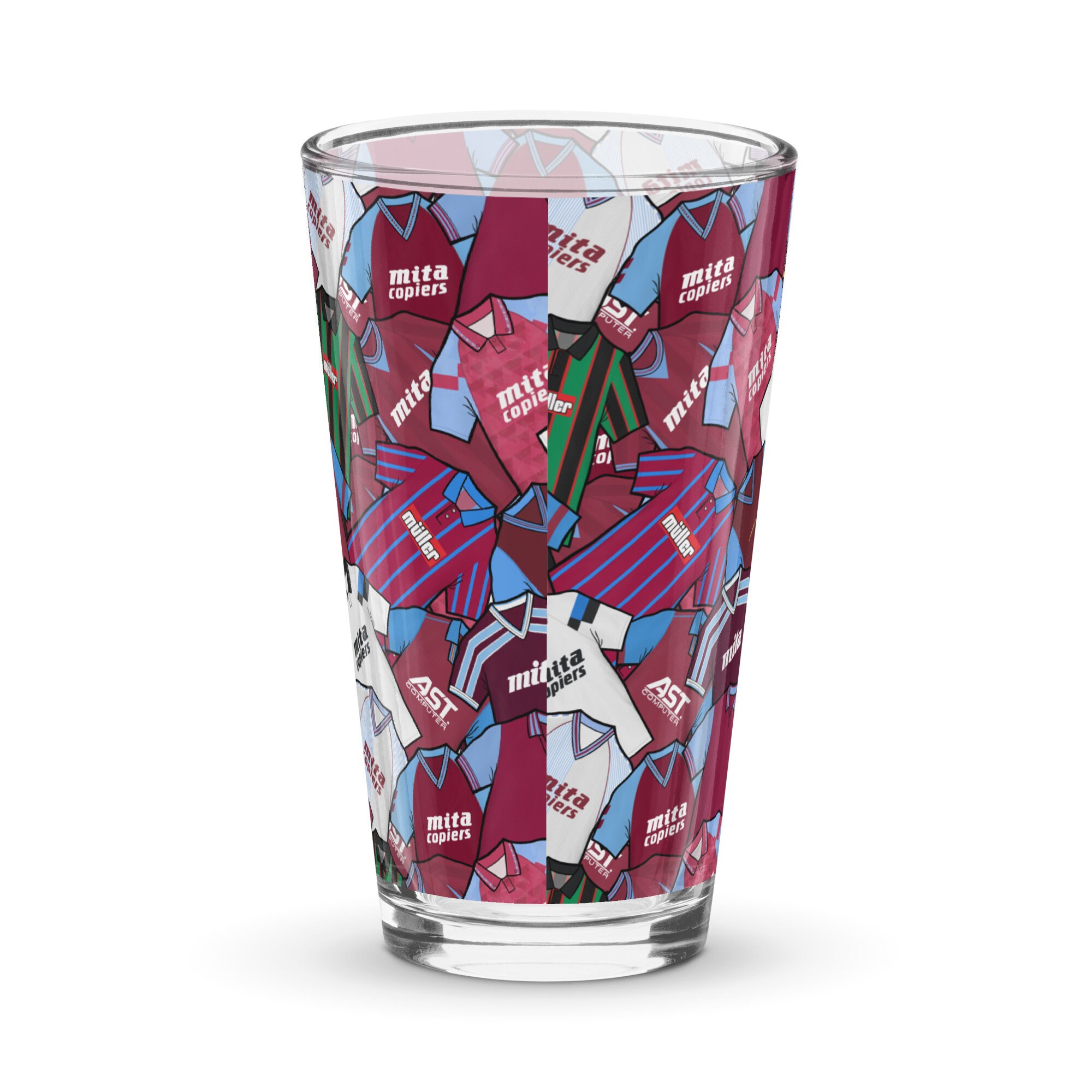 Retro Shirts of the Lions Inspired Shaker Pint Glass - Etsy