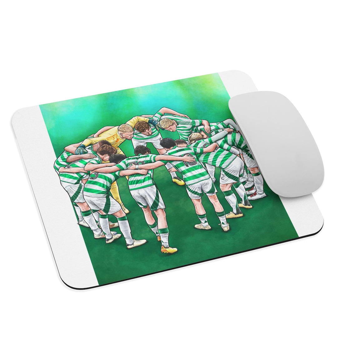 Hoops Inspired Huddle Artwork 24/25 Mouse Pad - Etsy