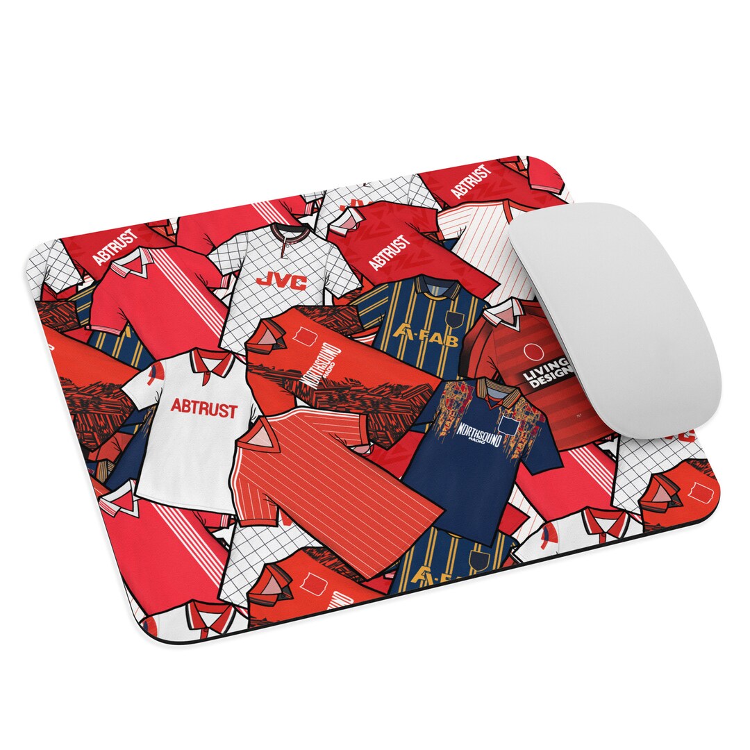 Aberdeen Inspired Retro Style Jerseys Artwork Mouse Pad - Etsy