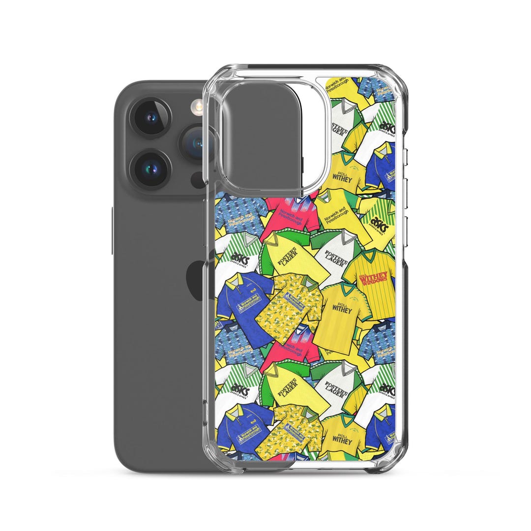 Retro Canaries Inspired Jerseys Clear Case for Iphone® - Etsy