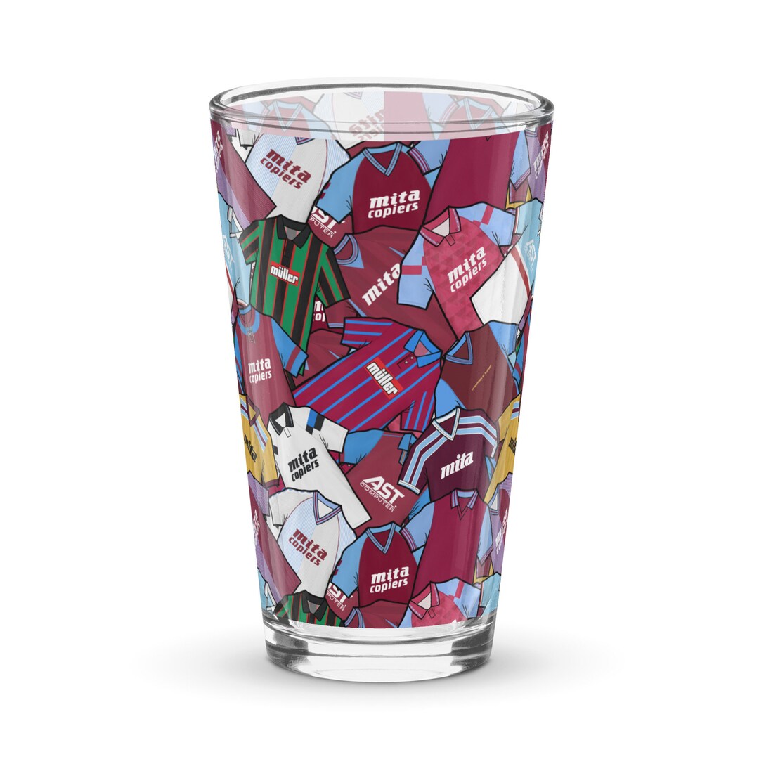 Retro Shirts of the Lions Inspired Shaker Pint Glass - Etsy