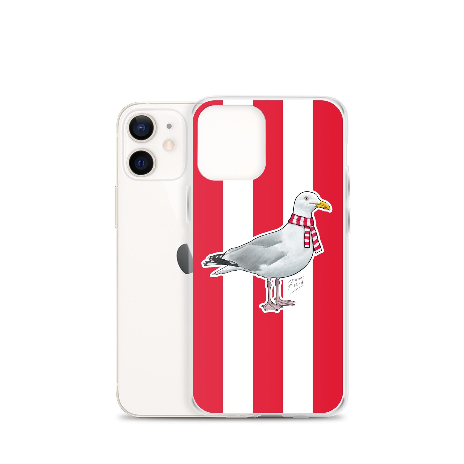 Scarborough Themed Seagull Football Clear Case for iPhone - Etsy