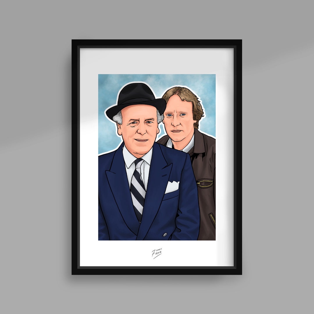 Arthur Daley & Terry Mccann TV Memorabilia Handmade Illustrated A4 ...