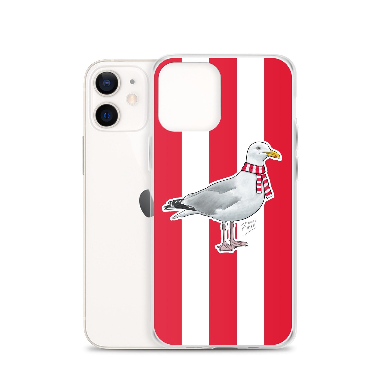 Scarborough Themed Seagull Football Clear Case for iPhone - Etsy