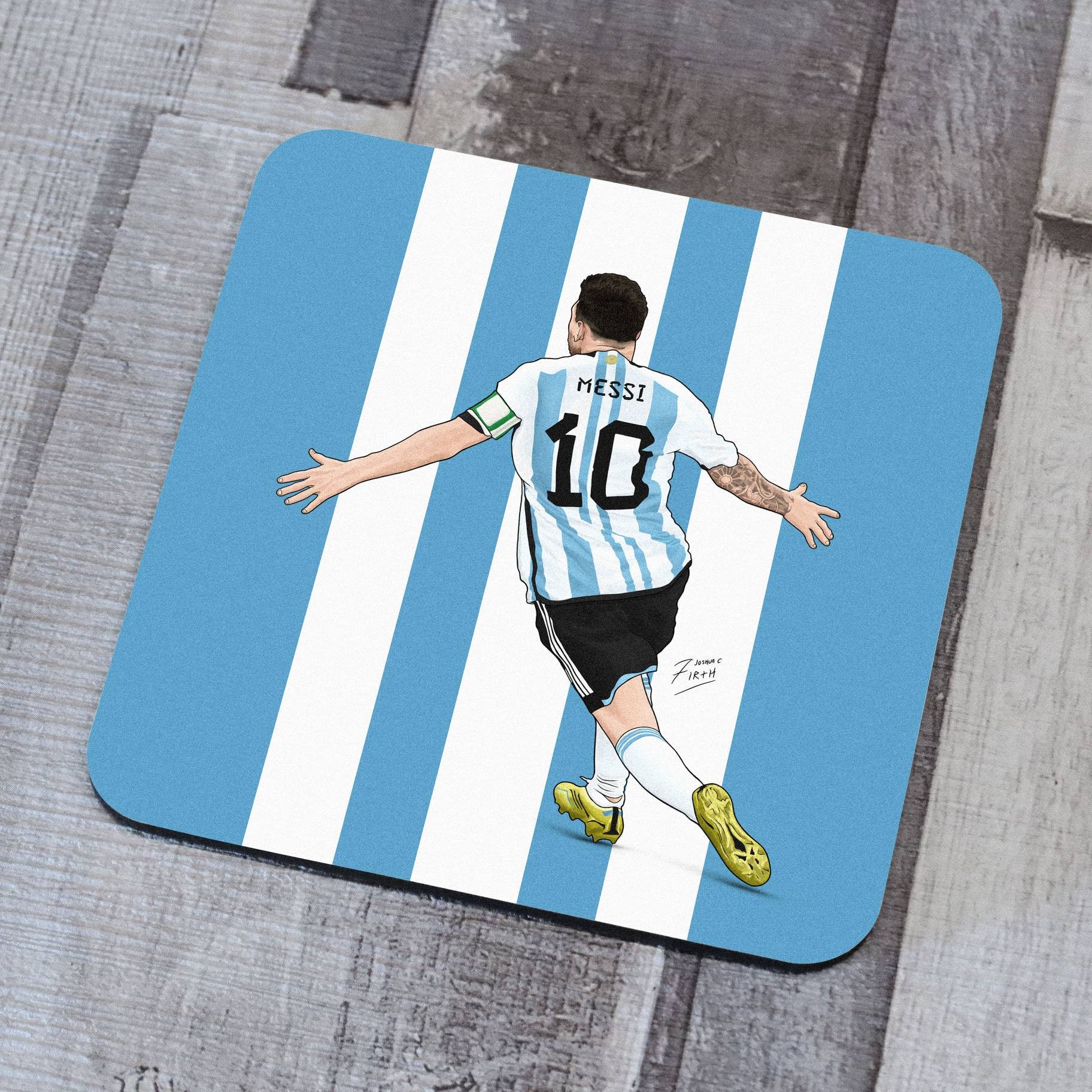 Lionel Messi Argentina 2022 Memorabilia Hand Sublimated - Etsy