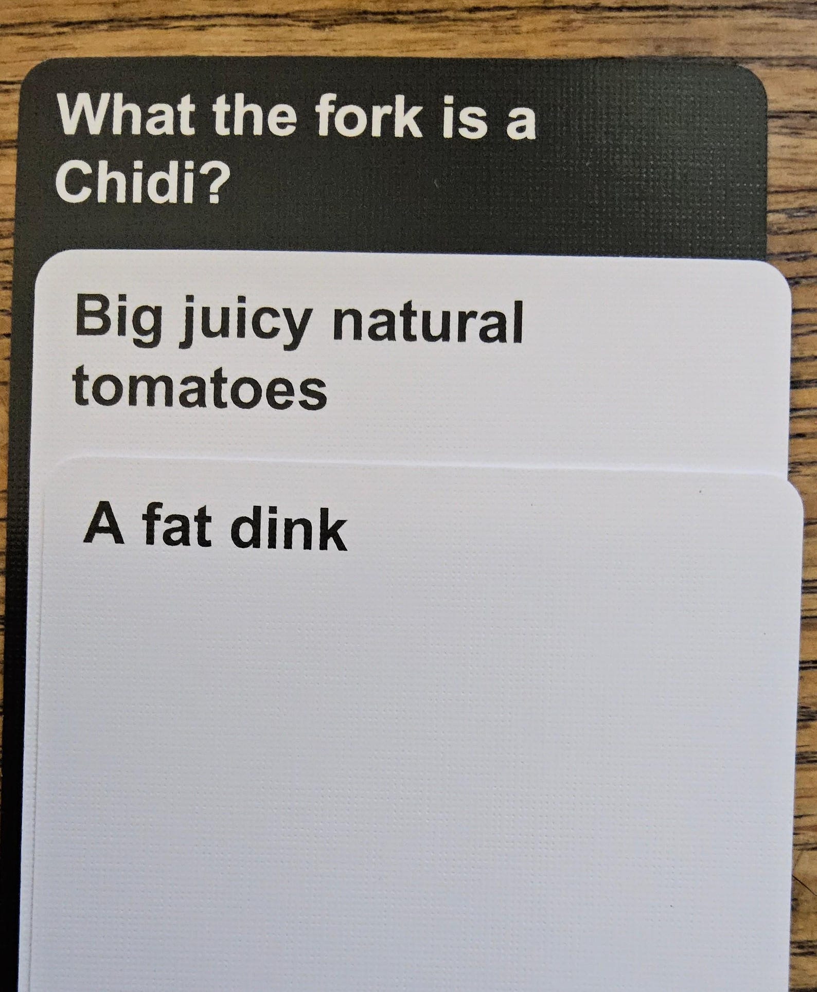 CARD GAME the Good Cards Parody Card Game Casual Gift for Friends Party ...