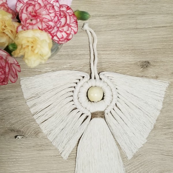 Macrame Angel - Etsy