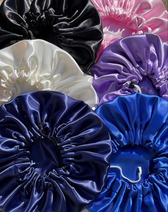 Adjustable Satin Bonnet Silky Satin Bonnet Protect Your - Etsy