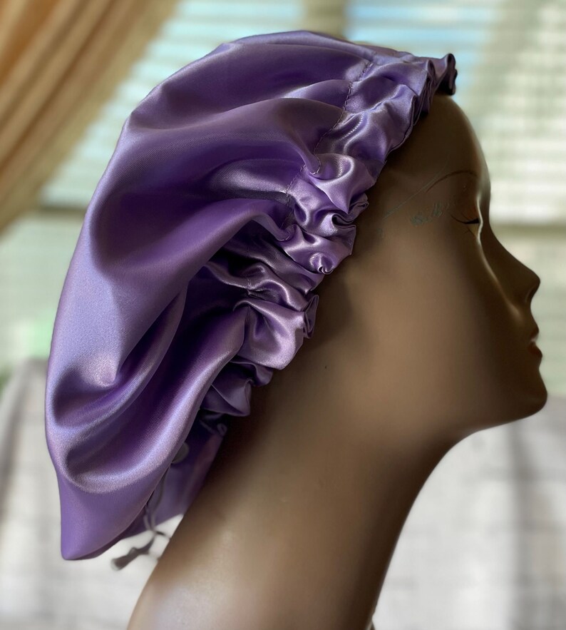 Adjustable Satin Bonnet Silky Satin Bonnet Protect Your - Etsy