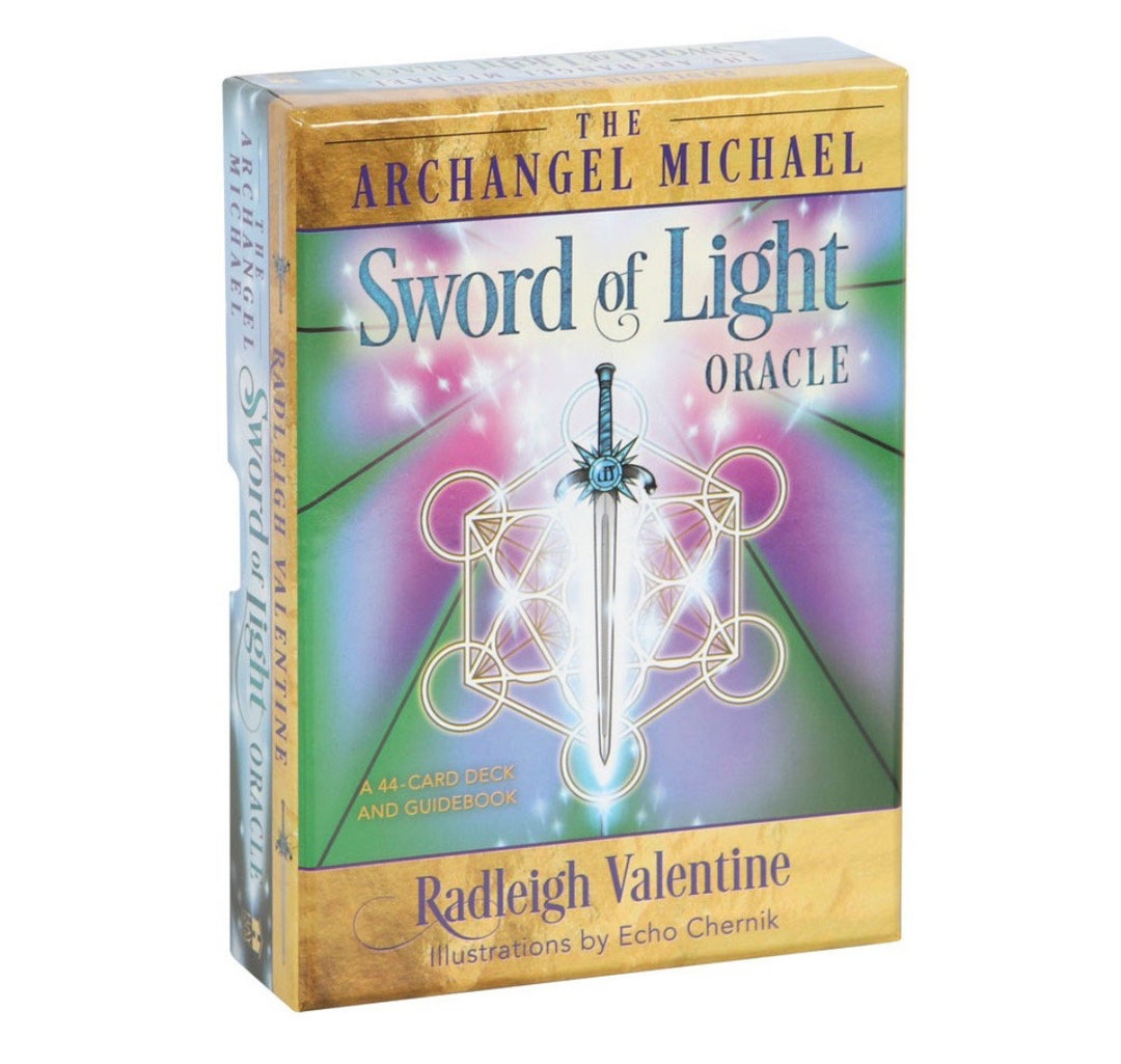 The Archangel Michael Sword of Light Oracle Cards - Etsy