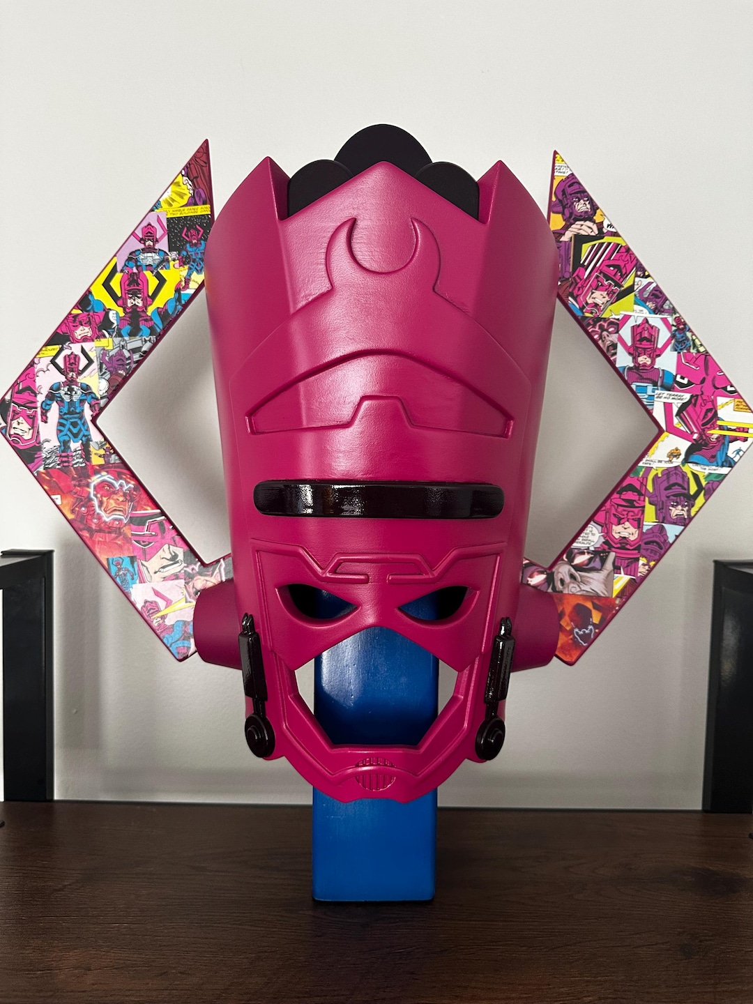 Galactus Custom Display Helmet – Finished With Comic Strip Art - Etsy